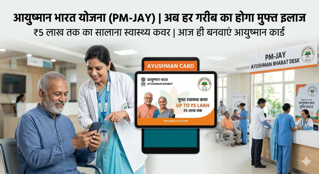 आयुष्मान भारत योजना (PM-JAY) 2026: अब हर गरीब का होगा मुफ्त इलाज